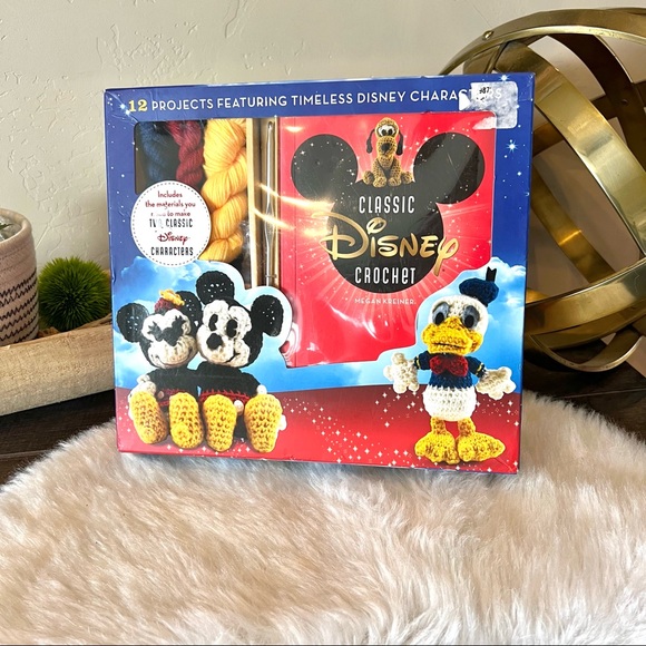 Disney | Other | New In Box Disney Classic Crochet Kit | Poshmark